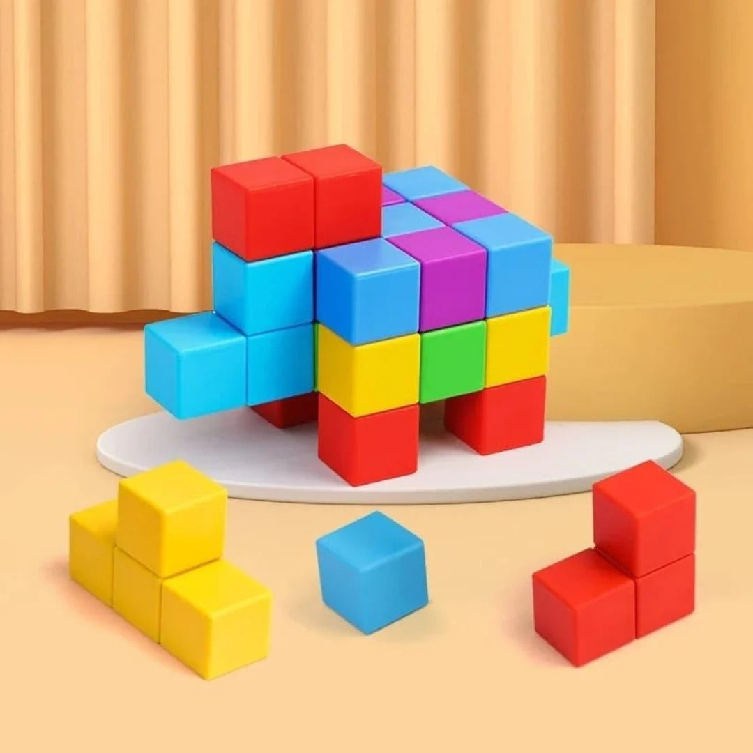 MagnetoBlocks – Colourful Building Blocks With Click Effect – KangooKids
