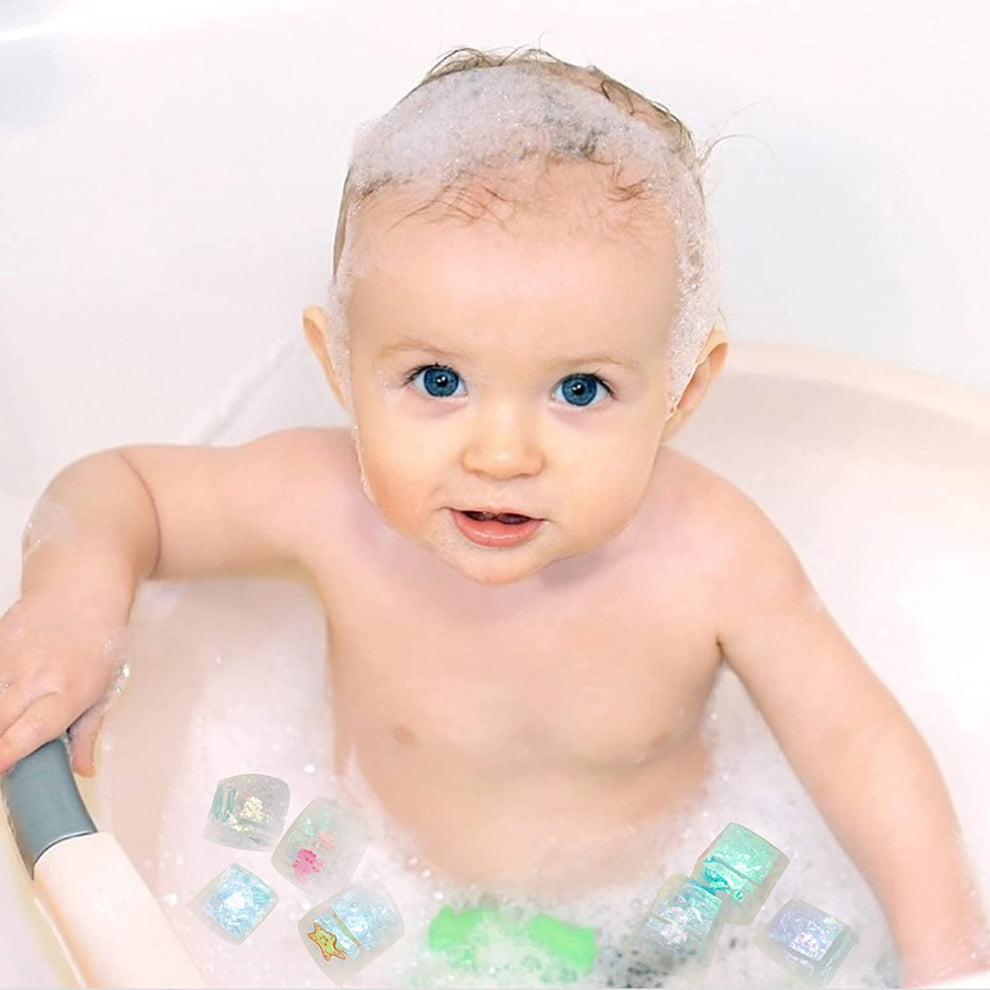 LED Ice Cube Bath Toy – KangooKids